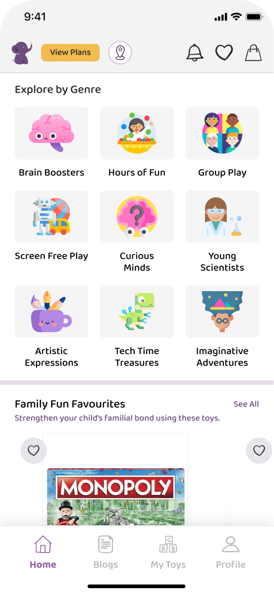 The EleFant Toy Subscription | Toy Library Near Me